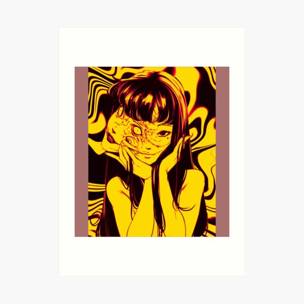 "Junji Ito Collection Tomie Yellow" Art Print for Sale by perkesbuserj ...