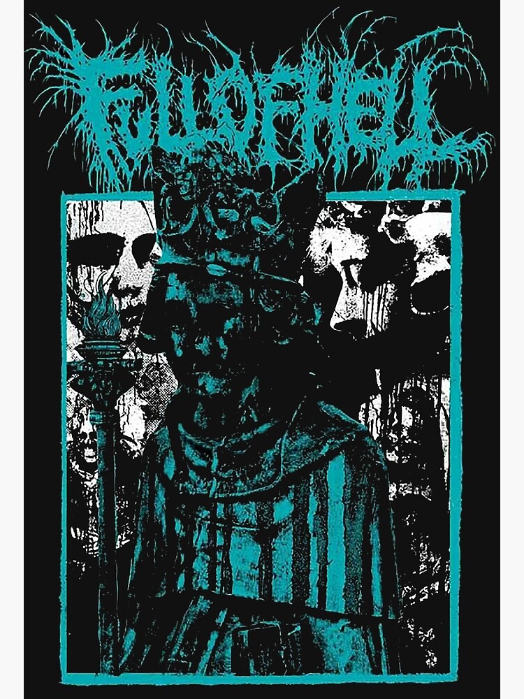 "full of hell the best logo" Poster for Sale by Foreemendd | Redbubble