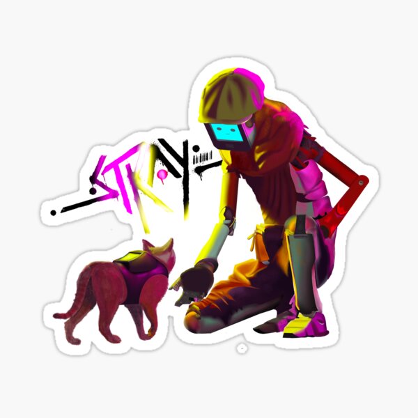 "Stray Game 22" Sticker for Sale by park-east10 | Redbubble