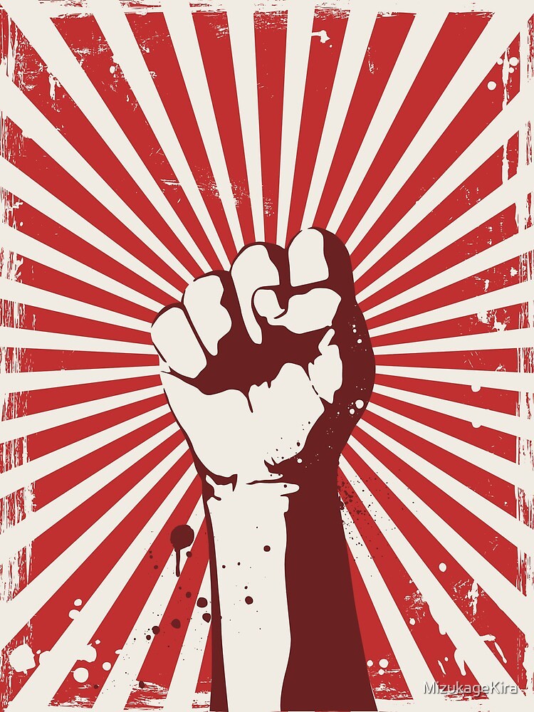 "Revolution Fist" Art Print by MizukageKira | Redbubble