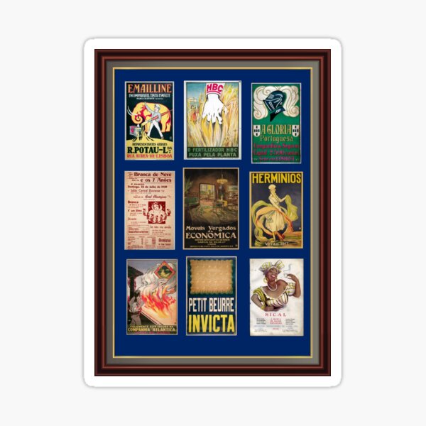 "PORTUGAL vintage ads" Sticker for Sale by Carrie-Marilyn | Redbubble