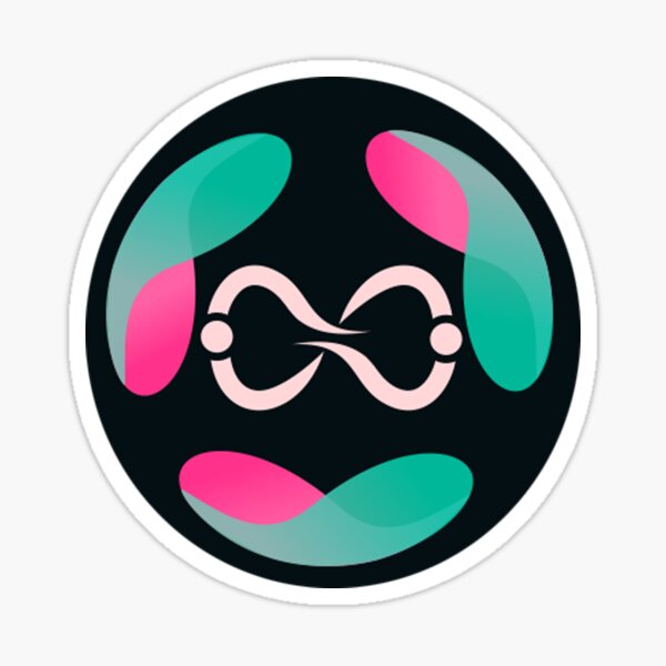 "Infinity Sphere" Sticker for Sale by cloirecrom | Redbubble