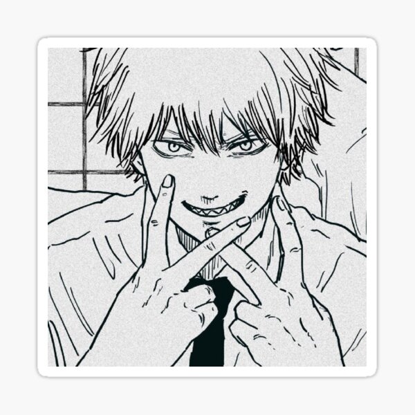 "Chainsaw Man Denji" Sticker for Sale by RDFW | Redbubble