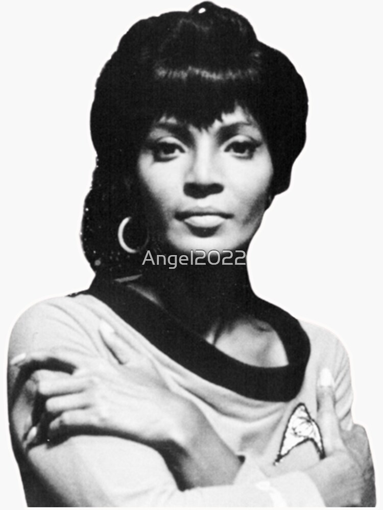 "Nichelle Nichols Singer , Nichelle Nichols Actor" Sticker for Sale by ...