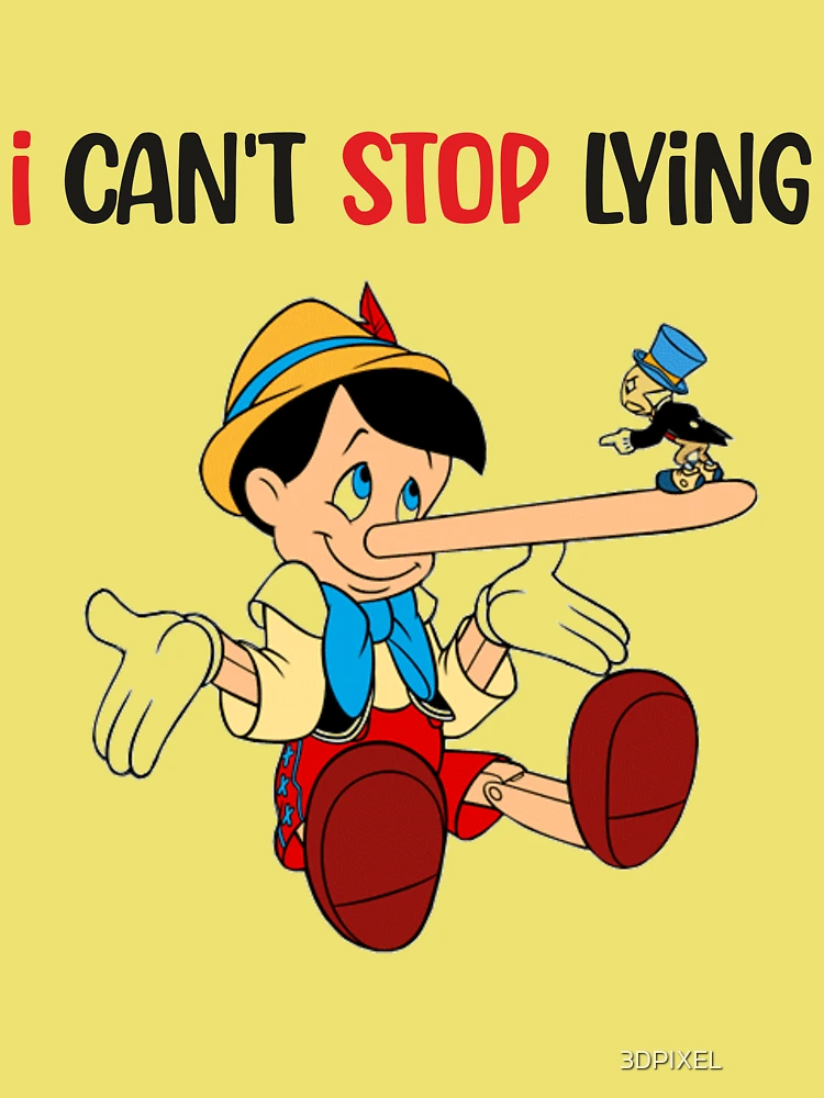 Pinocchio Dont Stop Lying Pinocchio (film) | Disney Wiki | Fandom