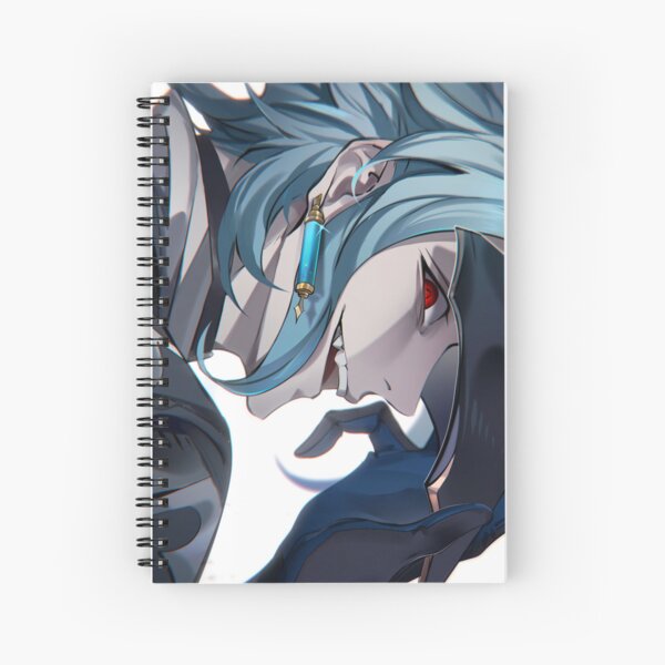 "Il Dottore Genshin Impact Fanart Fatui Art" Spiral Notebook for Sale ...