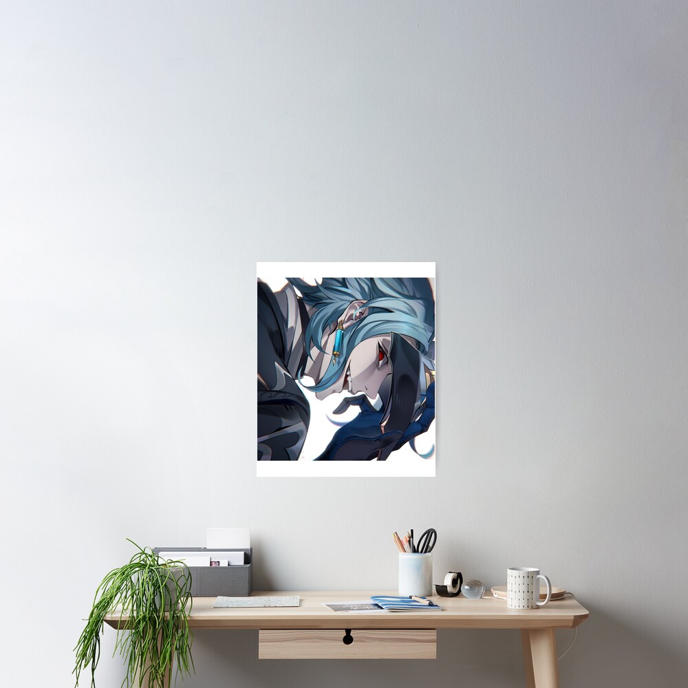 "Il Dottore Genshin Impact Fanart Fatui Kunst" Poster von Aghla | Redbubble