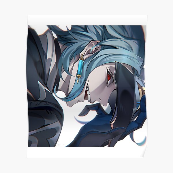 Poster « Il Dottore Genshin Impact Fanart Fatui Art », par Aghla ...