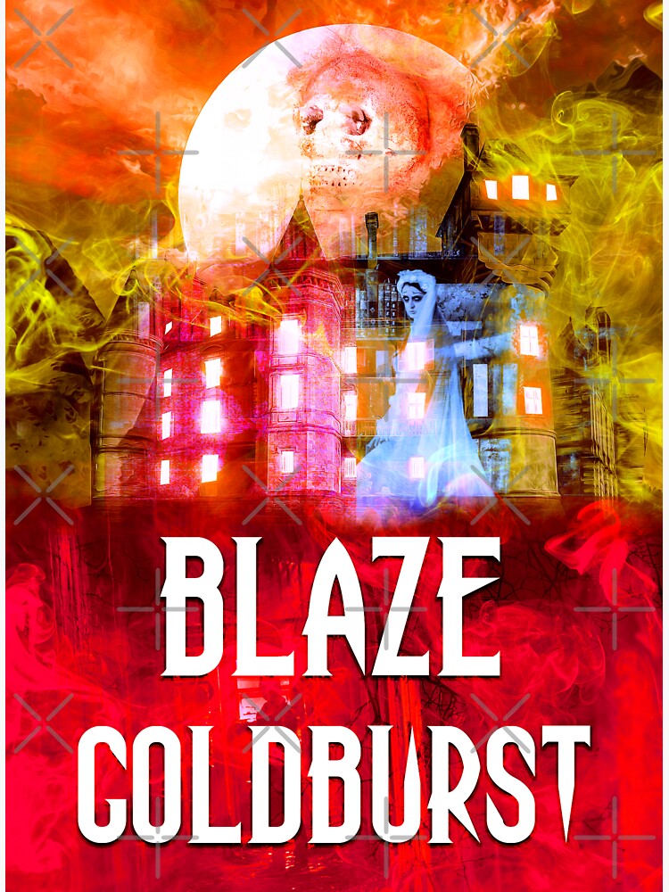 "Blaze Goldburst Fantasy, Witch, Haunted House, Halloween" Sticker for Sale by blazegoldburst ...