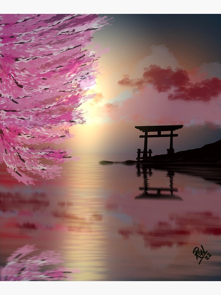 "#93 Ninja Garden" Poster for Sale by Braveartstudios | Redbubble