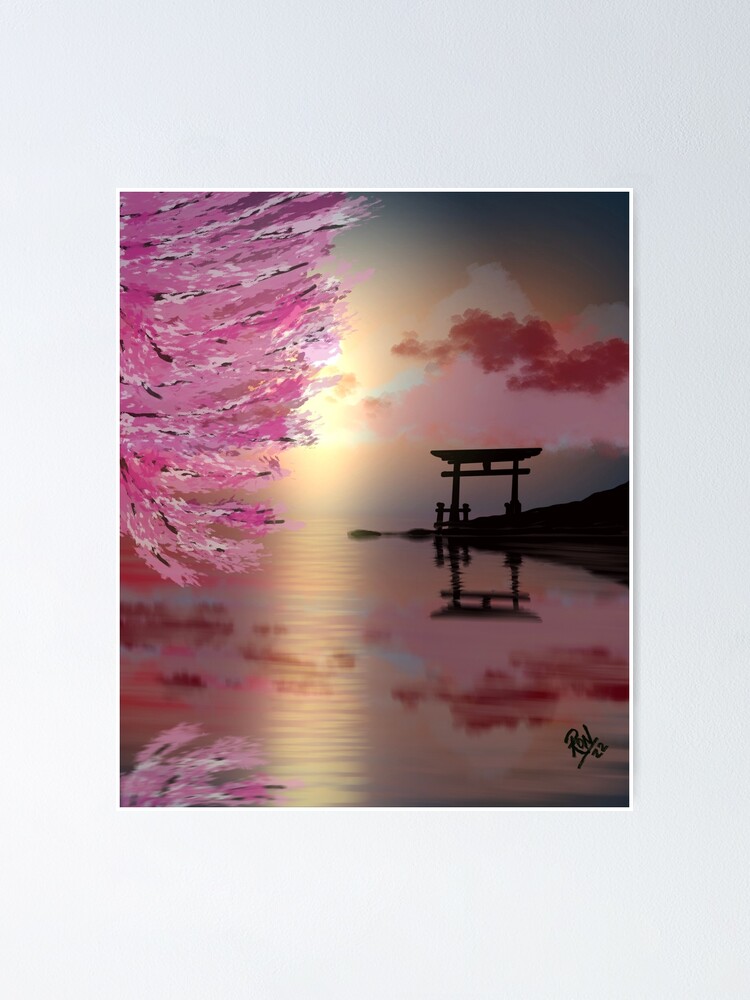 "#93 Ninja Garden" Poster for Sale by Braveartstudios | Redbubble