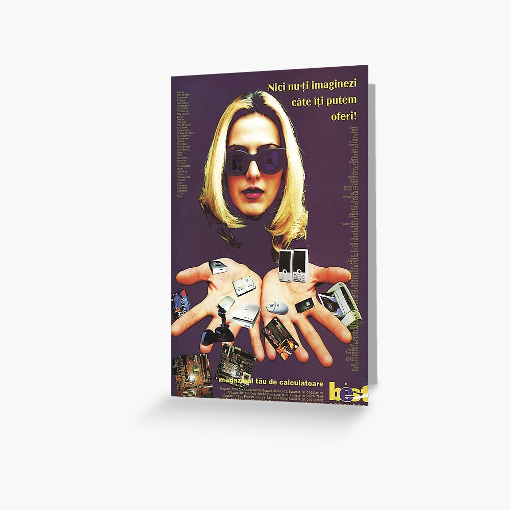 "y2k girl aesthetic" Greeting Card for Sale by JunkDrawerBKLYN | Redbubble