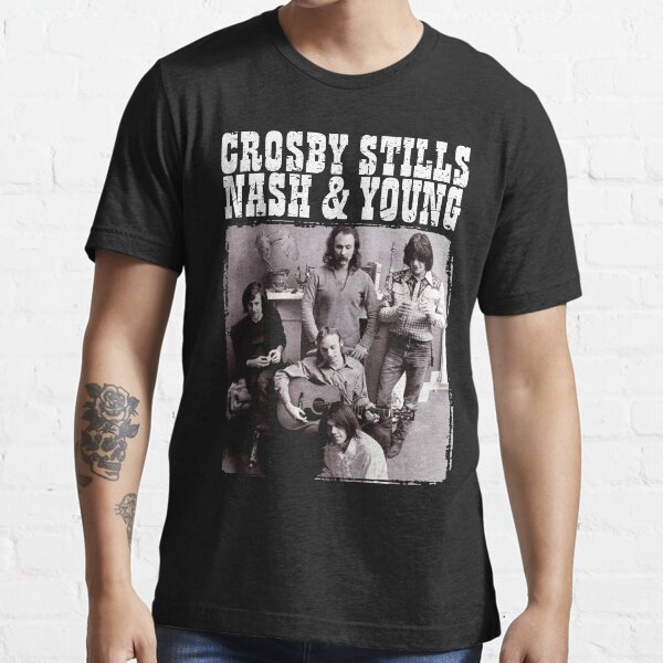 "CSNY Folk" T-shirt for Sale by zulizero | Redbubble | crosby stills ...