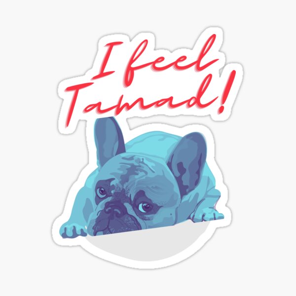"Funny Filipino Theme - I feel Tamad!" Sticker for Sale by ...