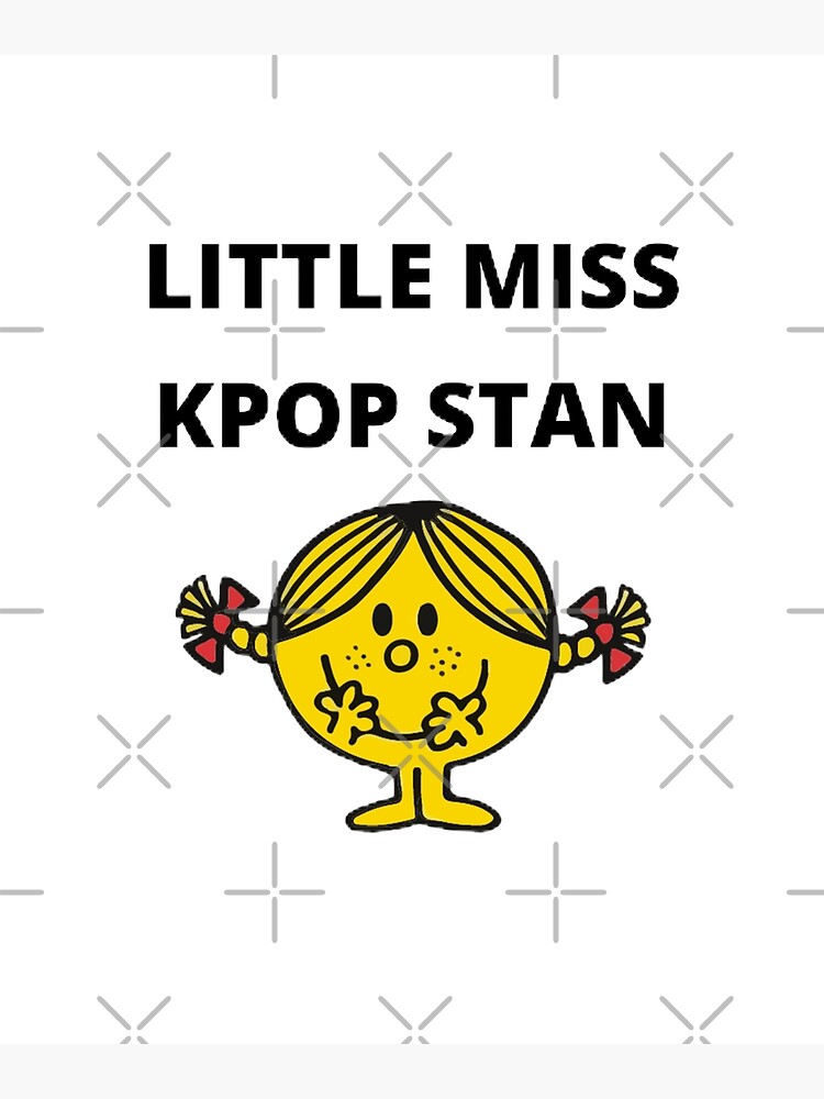 "Little miss kpop stan stickers fangirls gifts for fans BTS NCT AESPA ...