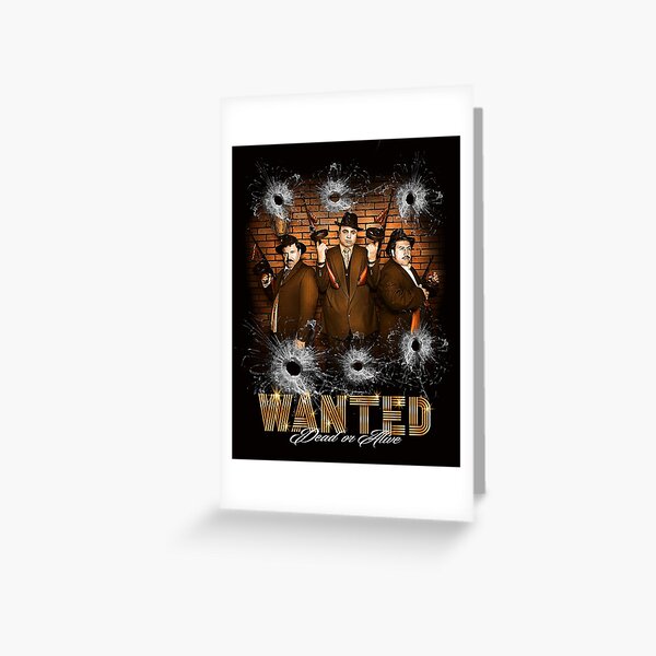 "Wanted al Capone Pablo Escobar El Chapo" Greeting Card for Sale by ...