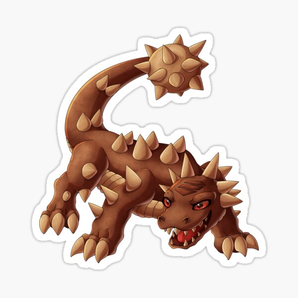 "Bash Sticker" Sticker for Sale by PandasInSpirits | Redbubble