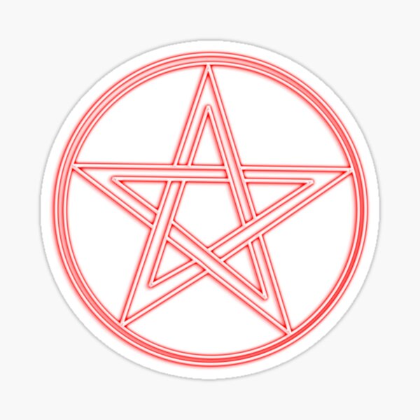 "Red Ritual" Sticker for Sale by LozMac | Redbubble