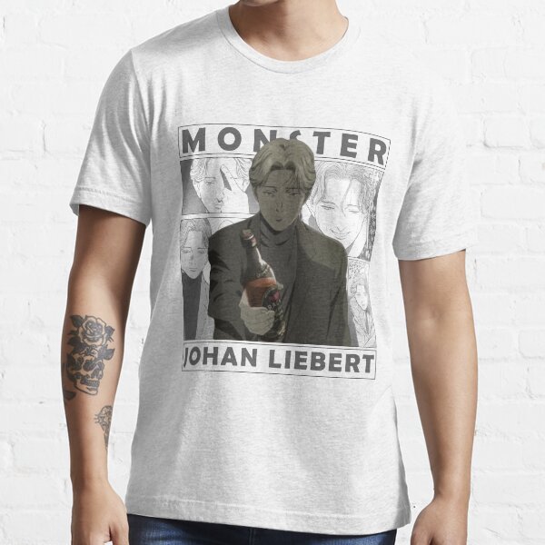 "JOHAN LIEBERT - MONSTER" T-shirt for Sale by ErmessxAnime | Redbubble ...