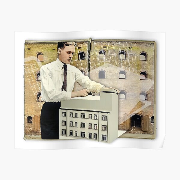 "Architectonic / Roy R. Behrens" Poster for Sale by ersartz | Redbubble