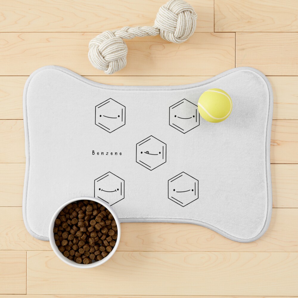 "Cute Benzene Rings Pack" Sticker for Sale by SofiaSava01 | Redbubble