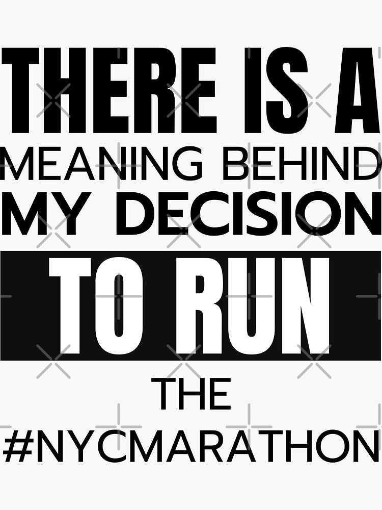 "New york city marathon 2022 " Sticker for Sale by ideamake | Redbubble