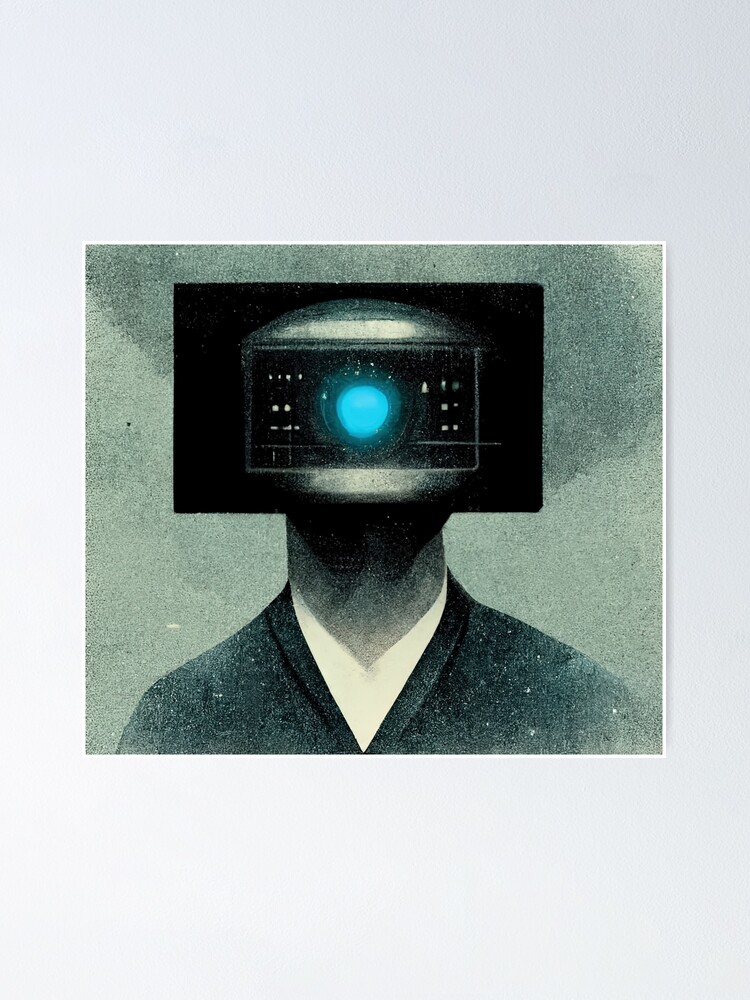 "Artificial Intelligence Self Portrait #2" Poster for Sale by ai ...