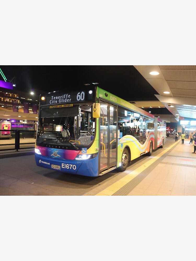 "Rainbow Bus at Bus Station (Cultural Centre, Brisbane, Australia ...