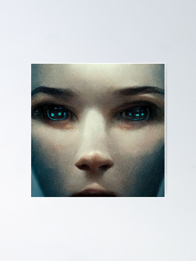 "Artificial Intelligence Self Portrait #4" Poster for Sale by ai ...