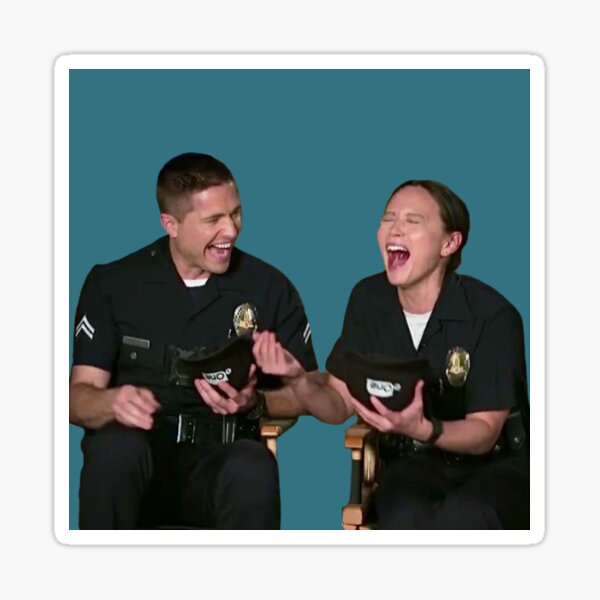 "The Rookie - Chenford" Sticker for Sale by LMthedream | Redbubble