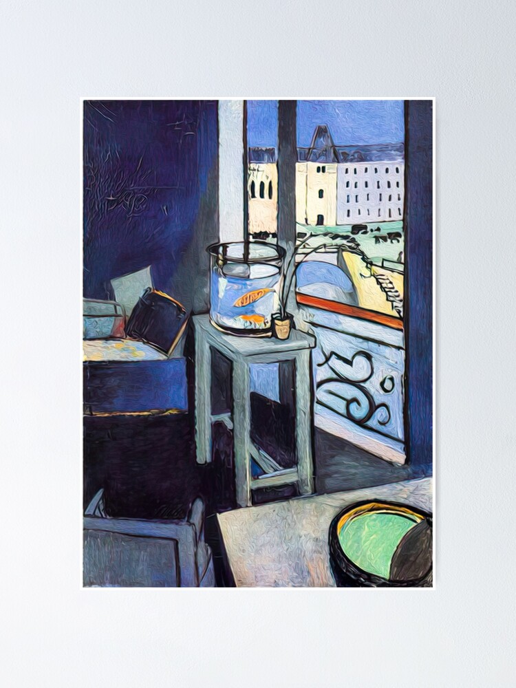 "Henri Matisse, Interior With a Bowl With Red Fish, 1914" Poster for ...
