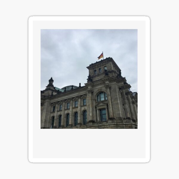 "Reichstag Berlin Germany" Sticker for Sale by nomadic-recluse | Redbubble
