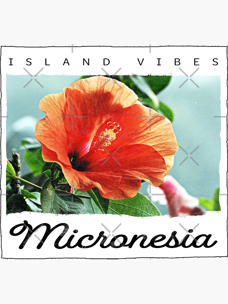 "Island Vibes Micronesian" Sticker for Sale by Kwibo691 | Redbubble