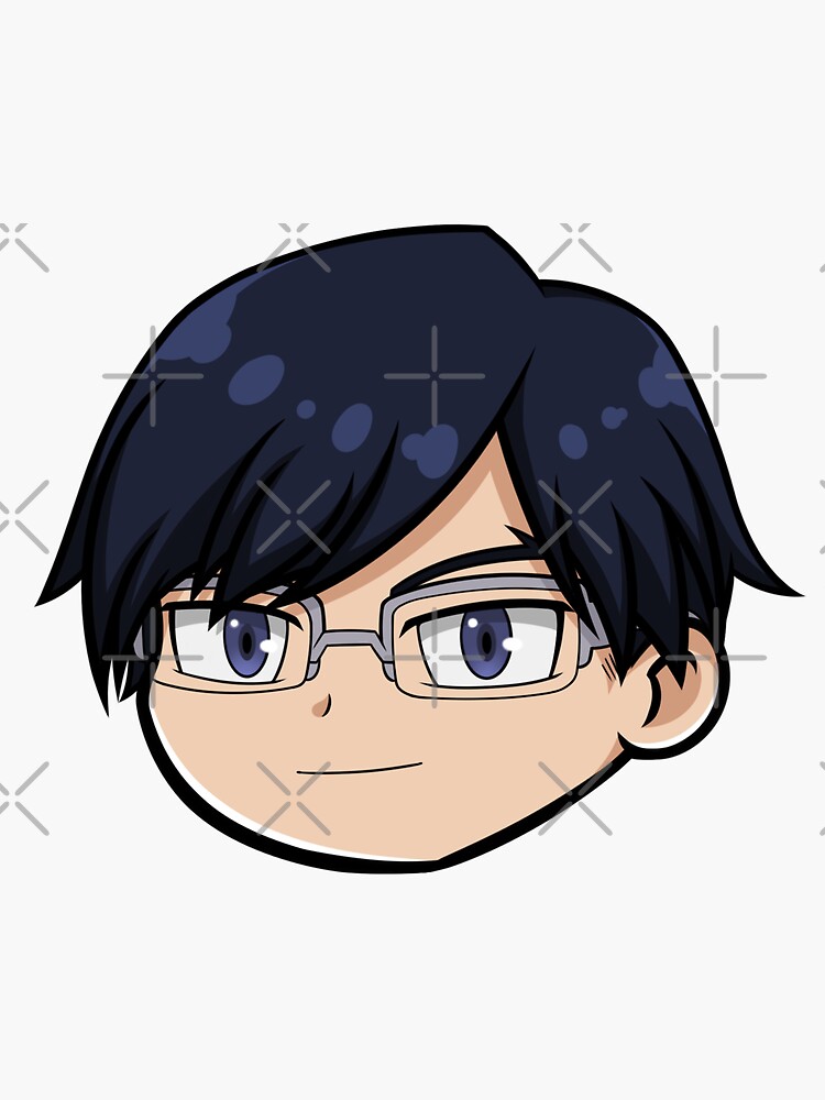"Tenya Iida Chibi" Sticker for Sale by BirblyTea | Redbubble