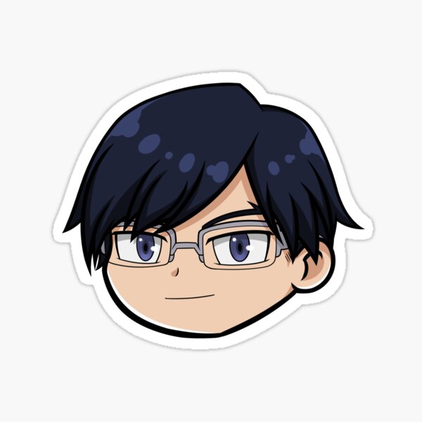 "Tenya Iida Chibi" Sticker for Sale by BirblyTea | Redbubble