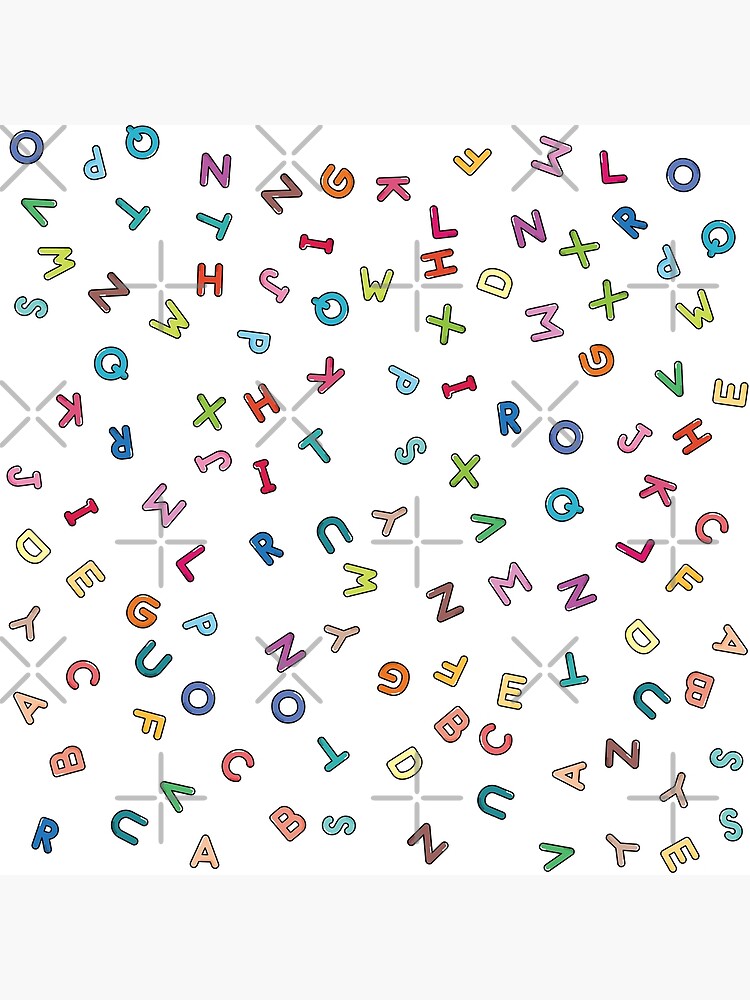 "Alphabet Lane" Poster for Sale by Kawaii85 | Redbubble