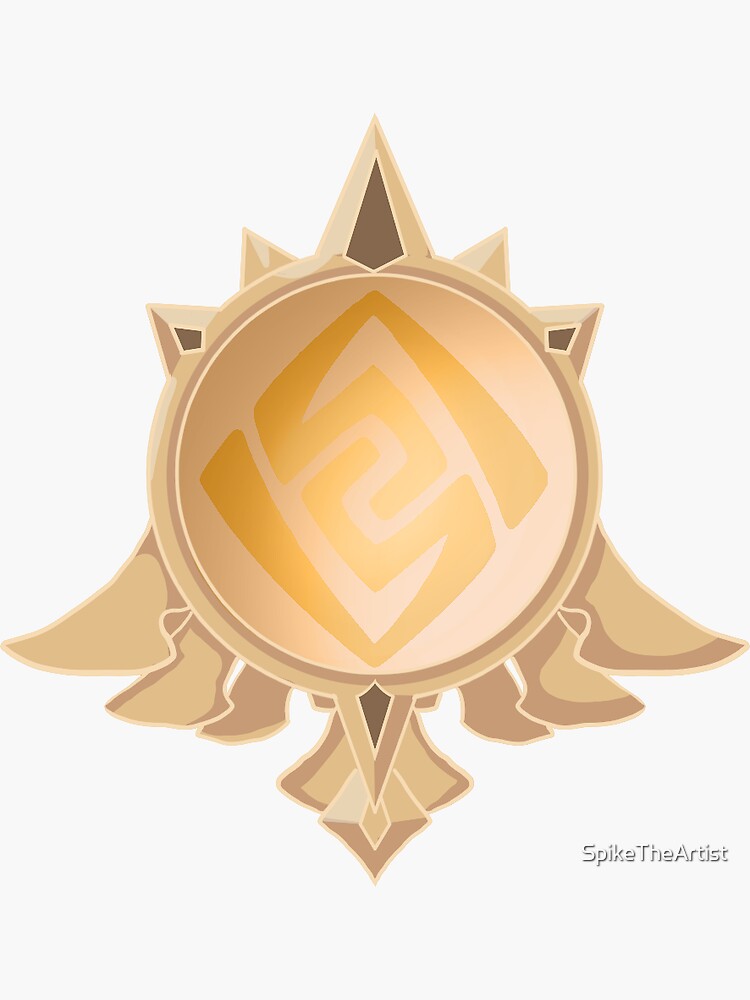 "Mondstat Geo vision" Sticker for Sale by SpikeTheArtist | Redbubble