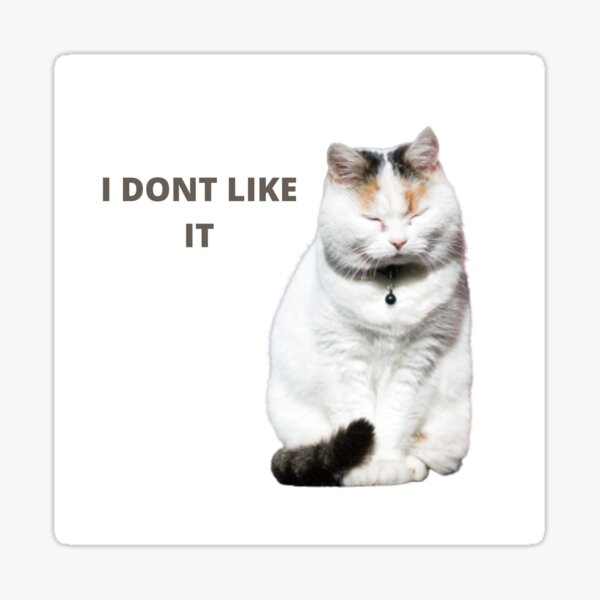 "Lolo cat" Sticker for Sale by minama2001 | Redbubble