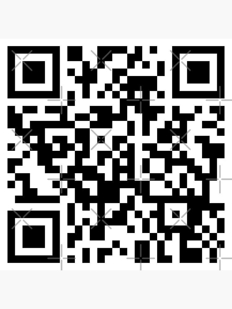 "Rick Roll: QR Code" Art Print for Sale by AkihikoDaisuka | Redbubble