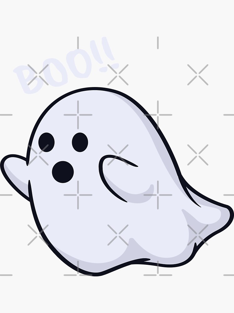 "Boo yeah happy ghost- BOO YEAH Halloween round typography illustration ...