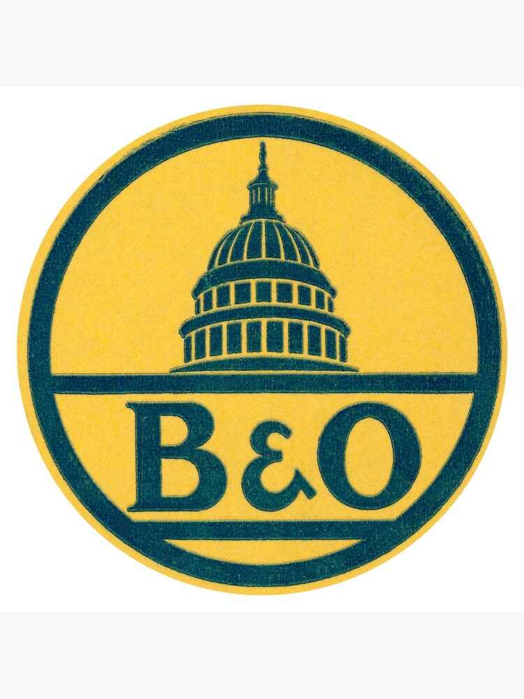 "Vintage B&O Railroad" Poster for Sale by historicimage | Redbubble