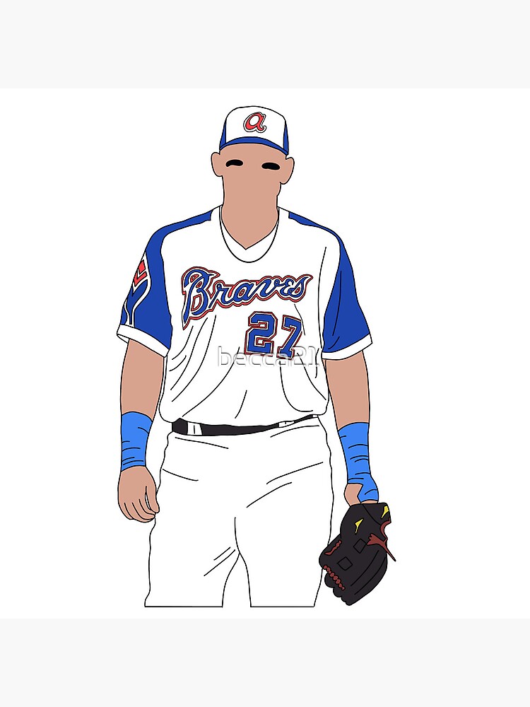 "Austin Riley Retro Uniform" Poster for Sale by becca21 | Redbubble