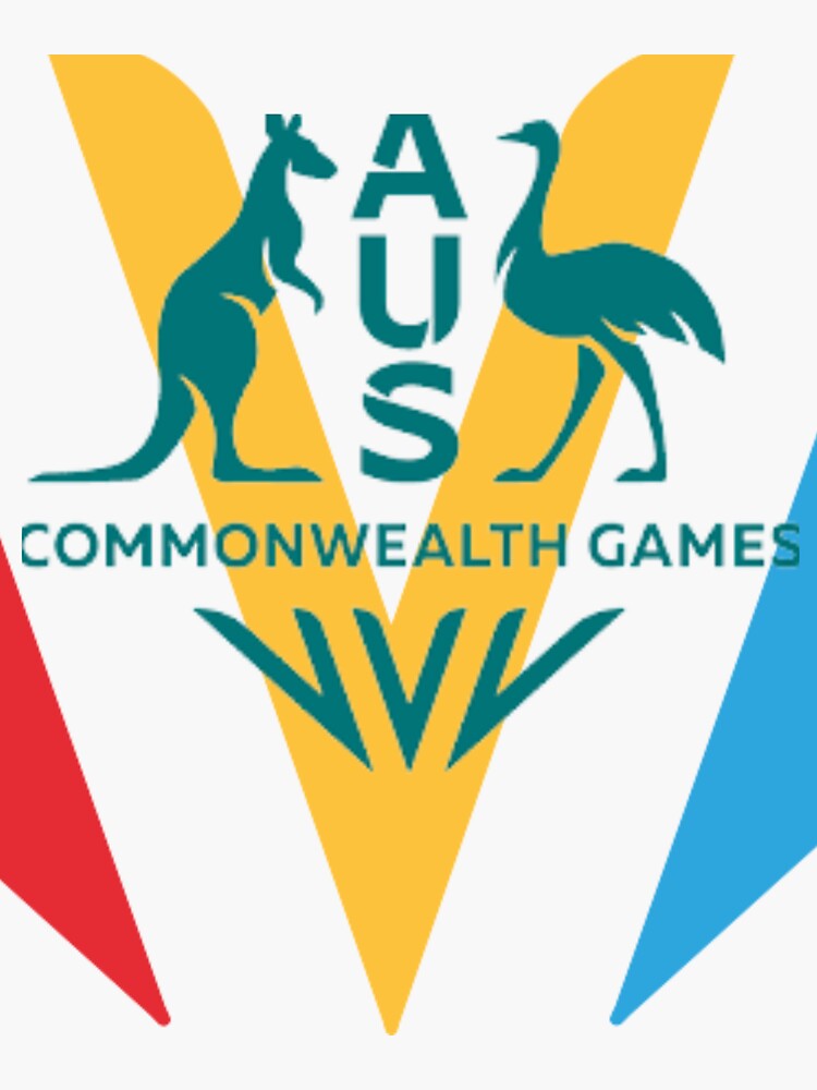 "Australia Commonwealth Games Aus Graphic Tee" Sticker for Sale by ...