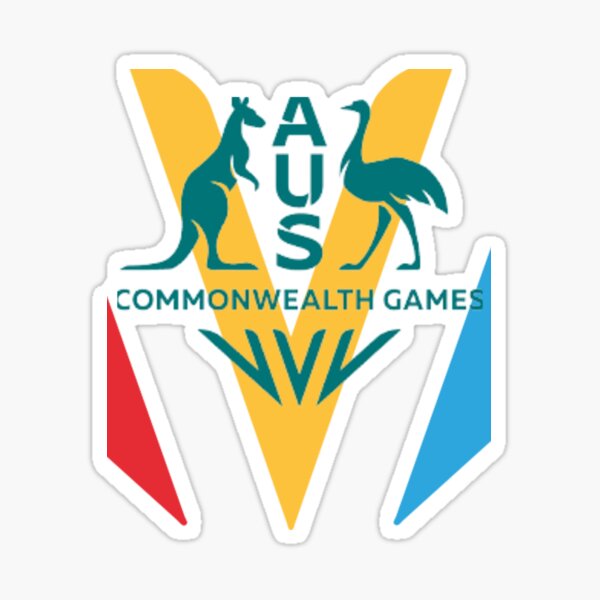 "Australia Commonwealth Games Aus Graphic Tee" Sticker for Sale by ...