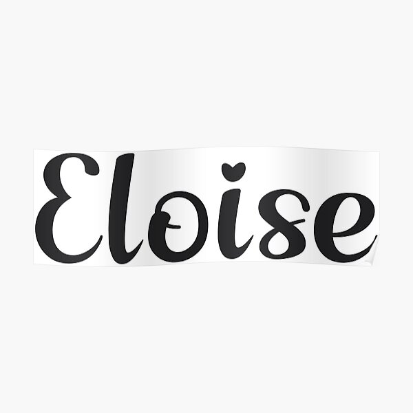 "Eloise" Poster for Sale by 99Posters | Redbubble