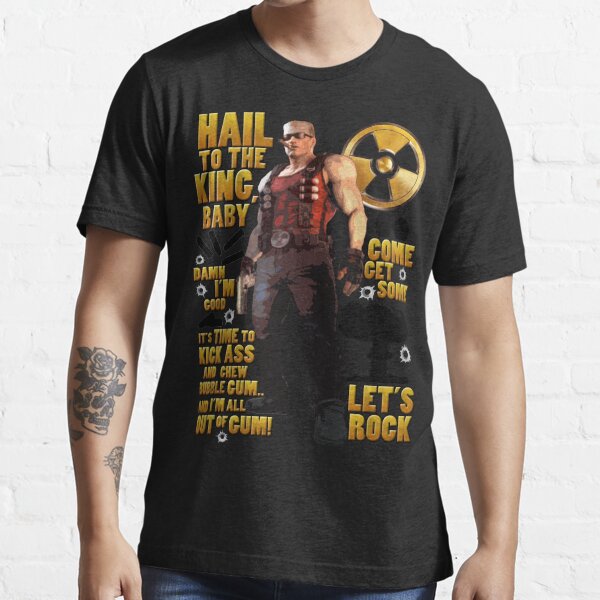 "Duke Nukem Sticker" T-shirt for Sale by IsabellCrist | Redbubble ...