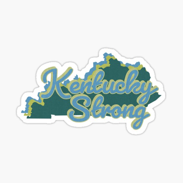 "Kentucky Strong" Sticker for Sale by Bfwilson | Redbubble