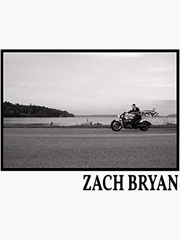 "zach bryan" Sticker for Sale by JacobPerezsa | Redbubble