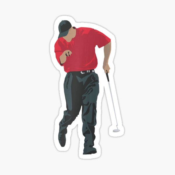 "Tiger Finger Point" Sticker for Sale by Roseannunique | Redbubble