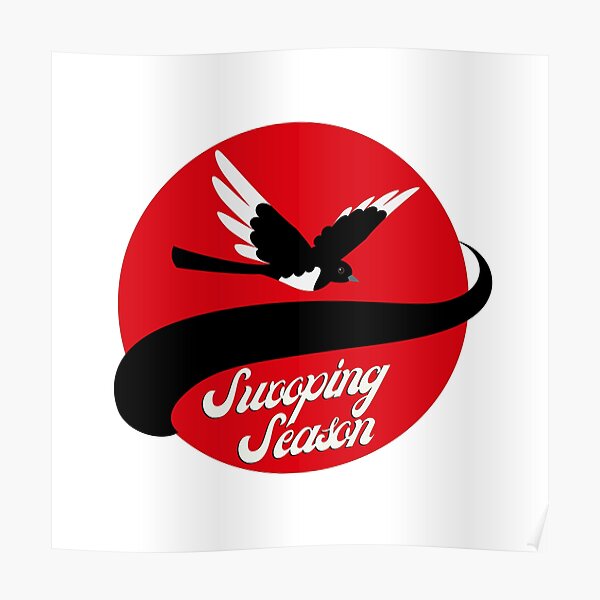 "Australia Magpie Swooping Season Decal" Poster for Sale by Dekal ...